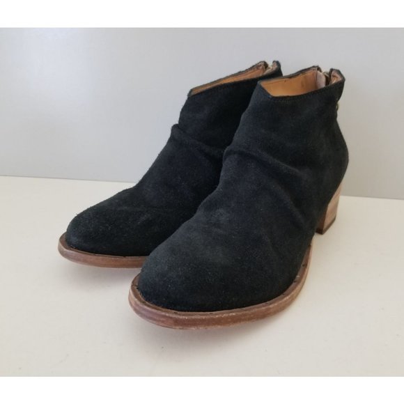 beek | Shoes | Beek Eaglet Heeled Suede Boots In Black Size 7 | Poshmark